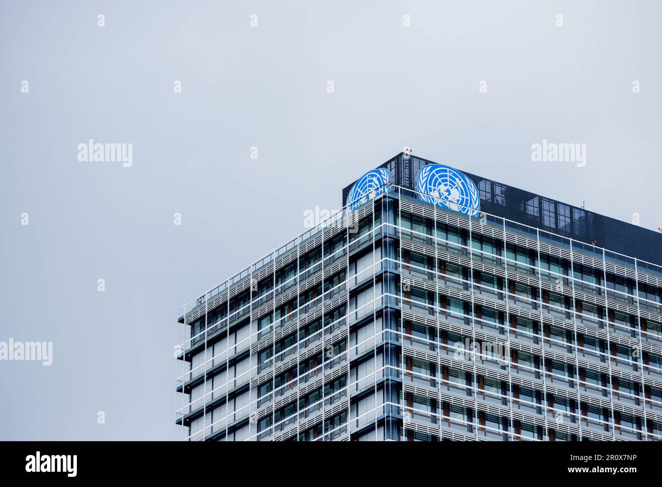 Bonn, Germany. 10th May, 2023. View of the "Langer Eugen", where the ...