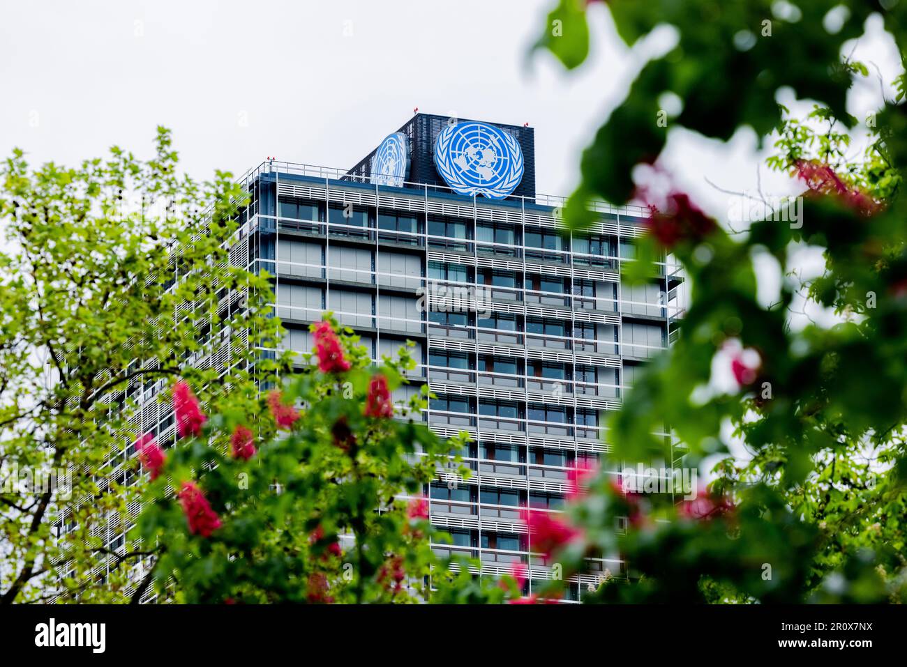 Bonn, Germany. 10th May, 2023. View of the "Langer Eugen", where the ...