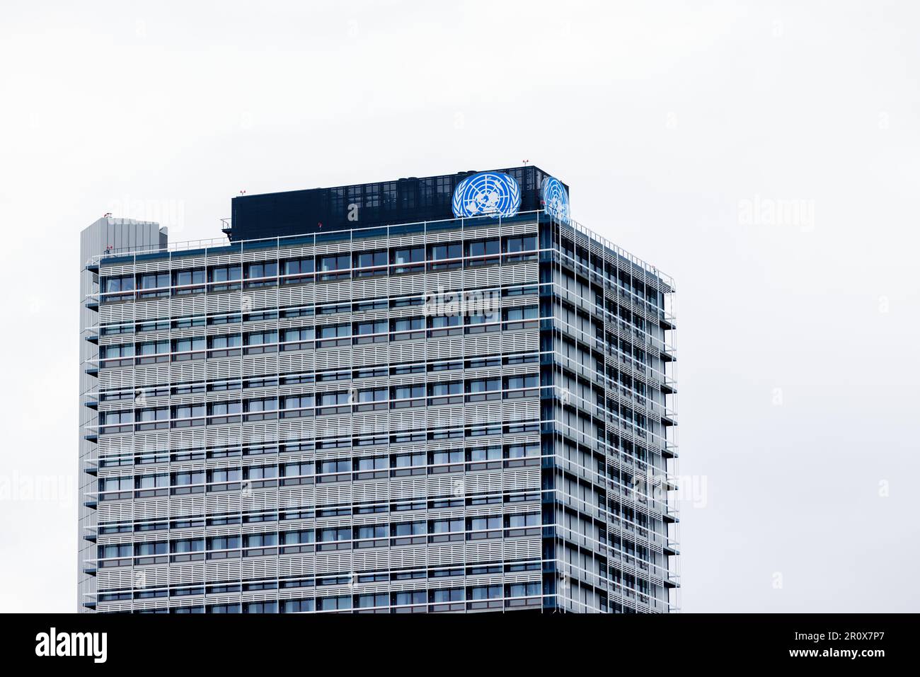 Bonn, Germany. 10th May, 2023. View of the "Langer Eugen", where the ...