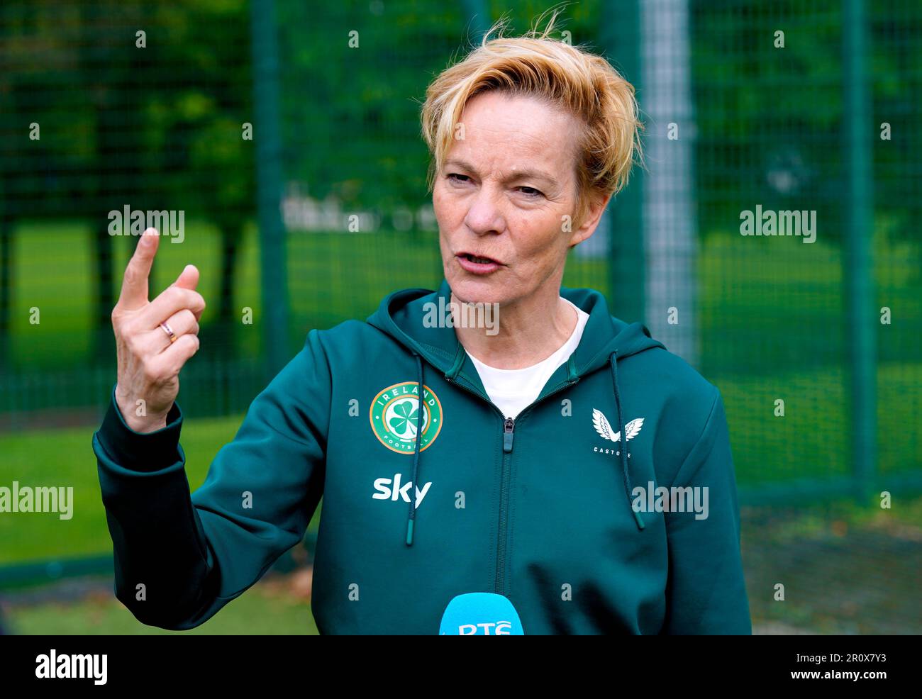 Republic of Ireland manager Vera Pauw during the FIFA Women's World Cup ...