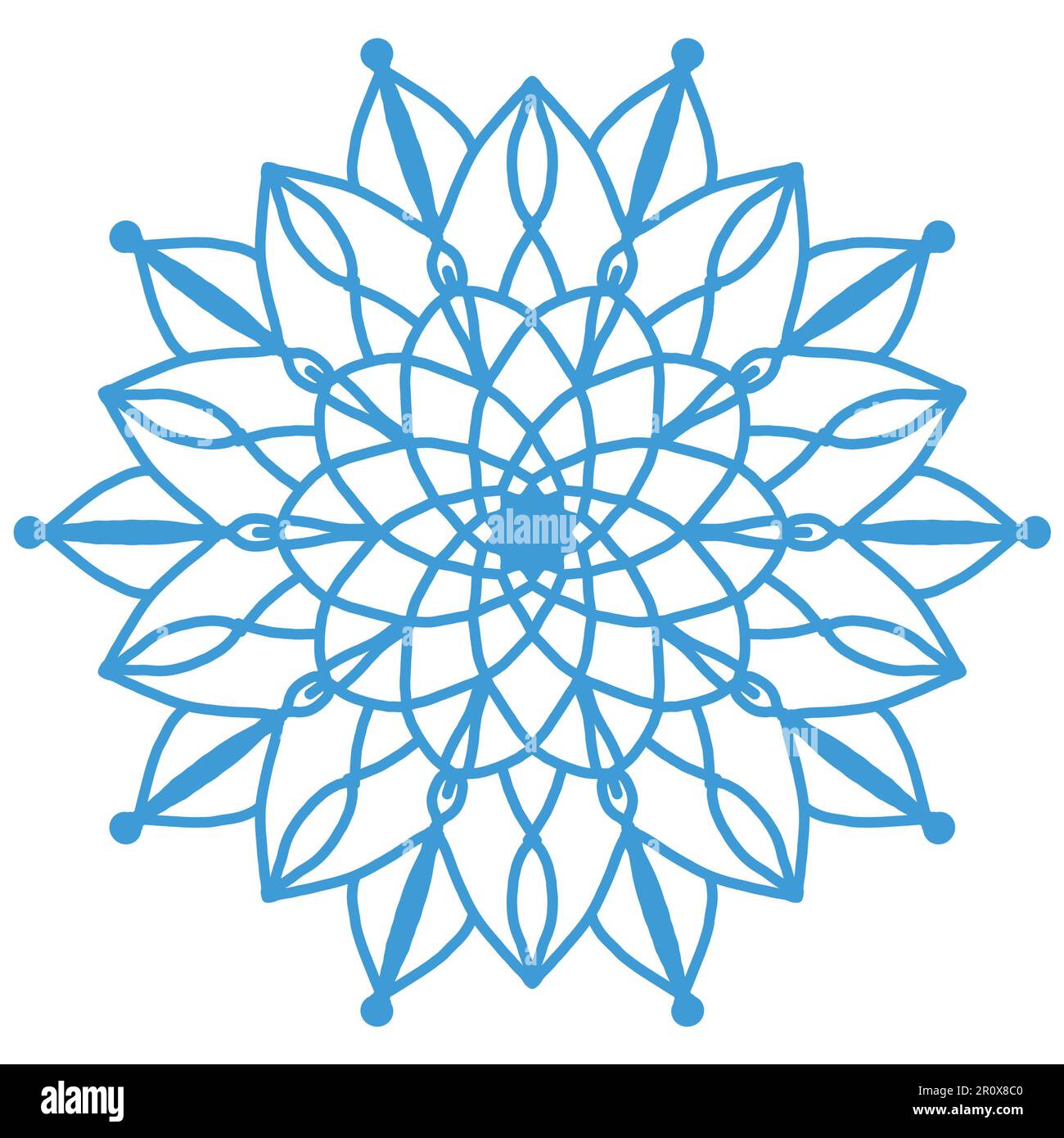 Abstract floral mandala design, Mandala art design that you can use as ...