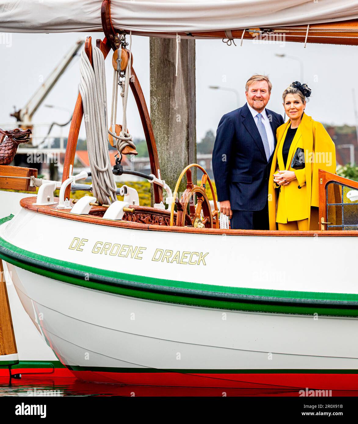 Terschelling, Netherlands. 10th May, 2023. TERSCHELLING - King Willem ...