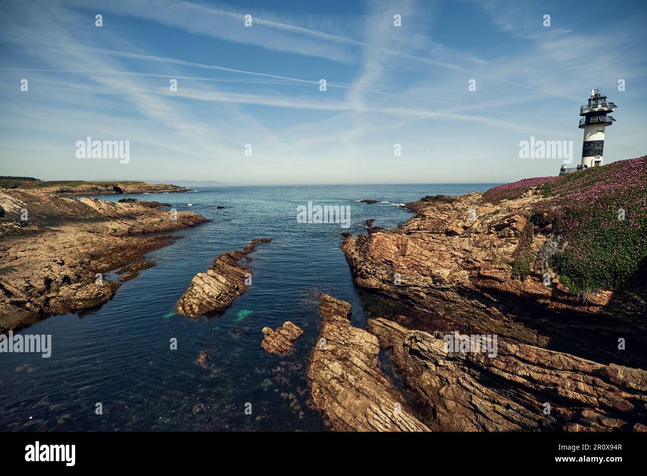Ribadeo spain lighthouse illa hi-res stock photography and images - Alamy
