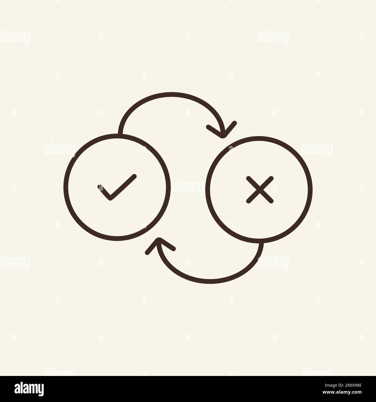 Change line icon Stock Vector Image & Art - Alamy