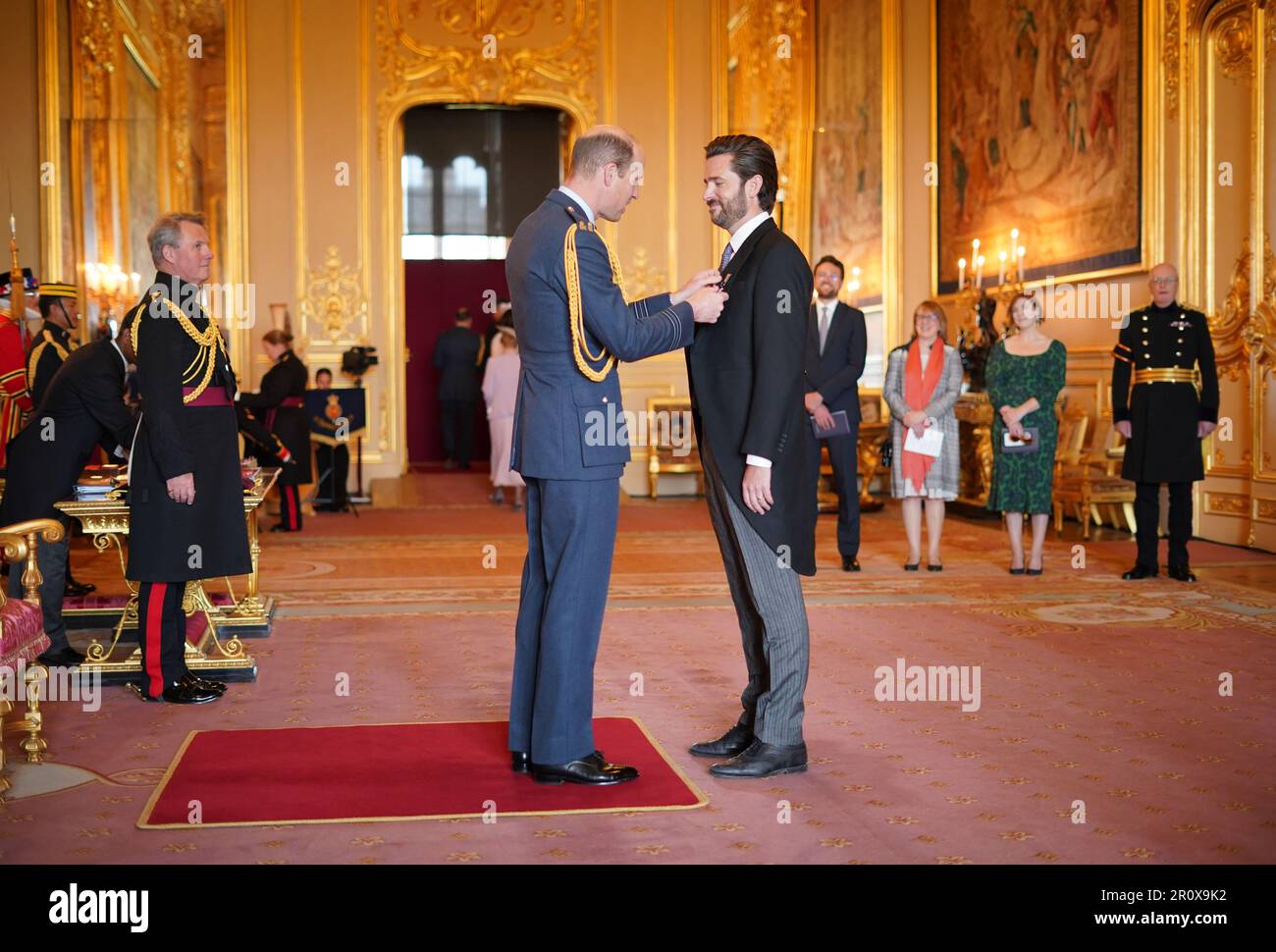 Investitures windsor castle jason knauf hi-res stock photography and ...