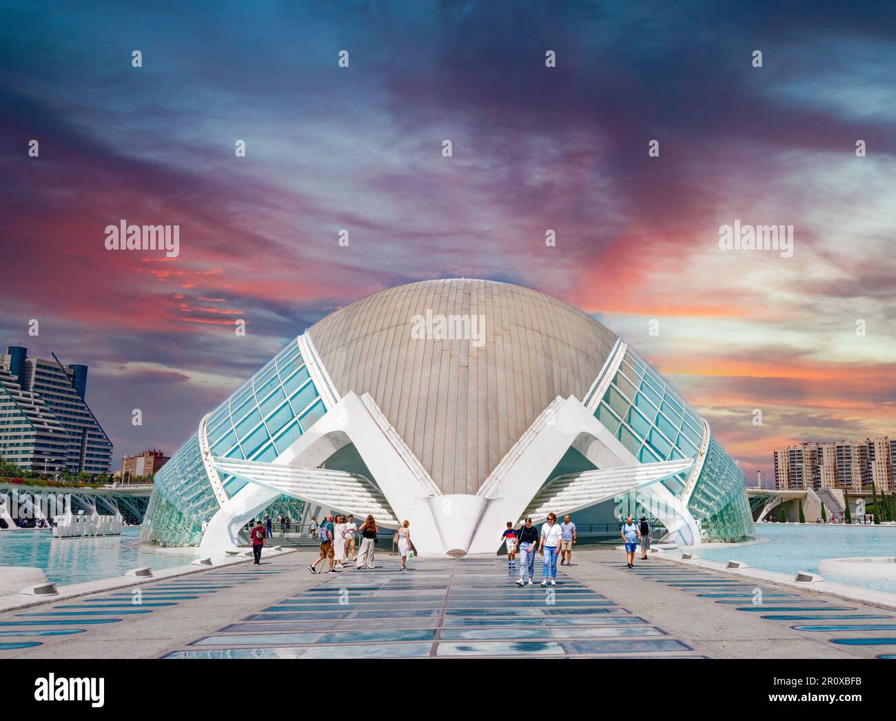 The Hemisfèric within the City of Arts and Sciences (La Ciudad de las ...