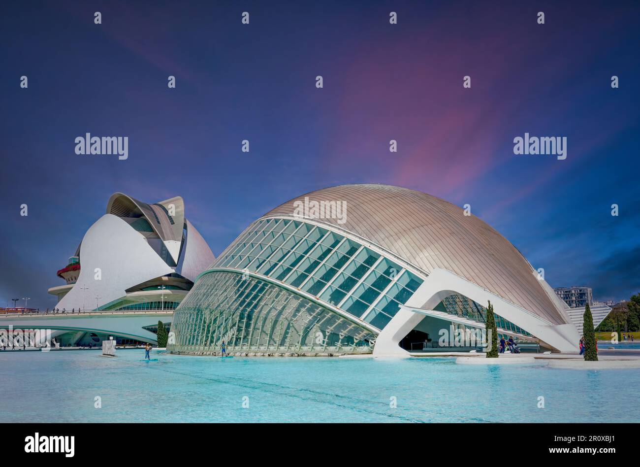 The Hemisfèric within the City of Arts and Sciences (La Ciudad de las ...