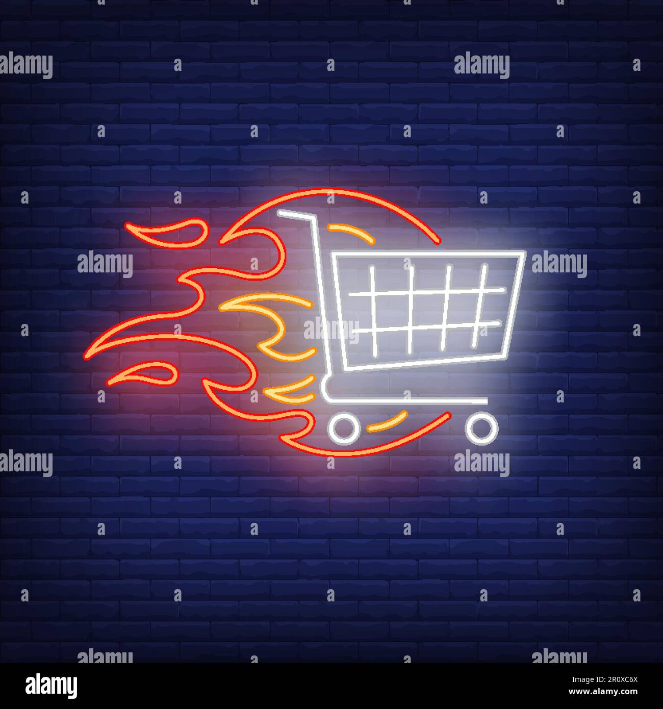 Grocery store fire Stock Vector Images - Alamy