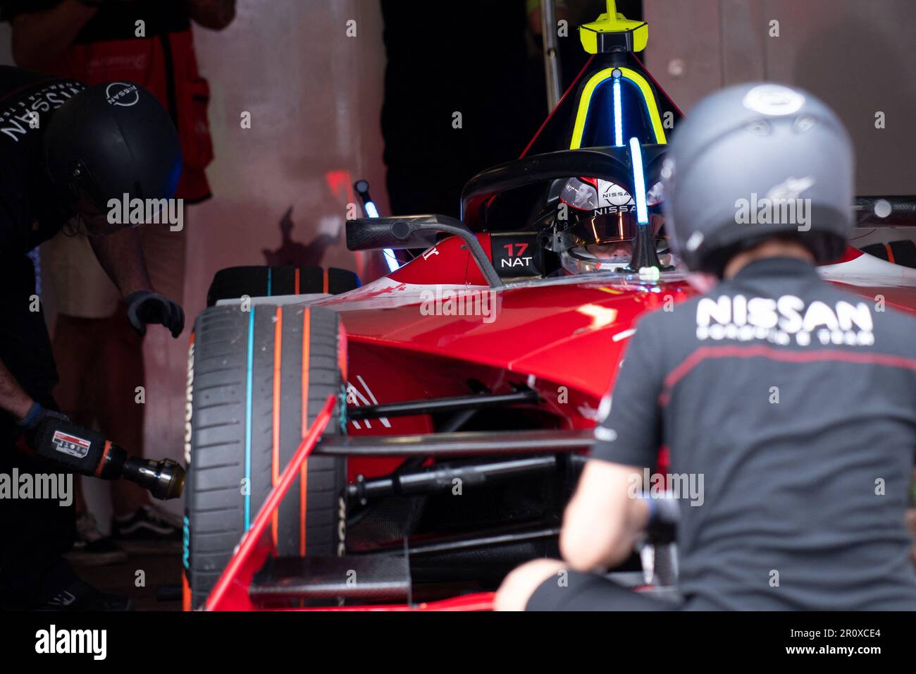 Norman Nato (Nissan Formula E Racing Team) competes during the 2023 ...
