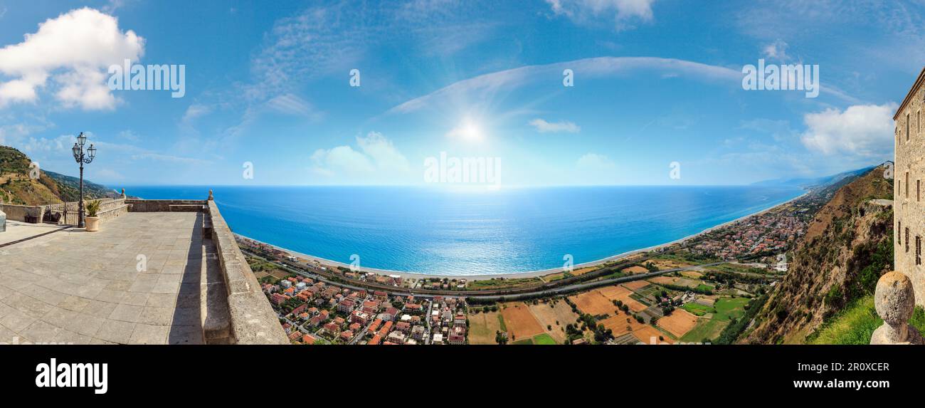 Fiumefreddo Bruzio (one of Italy’s Most Beautiful Villages) on mountain ...