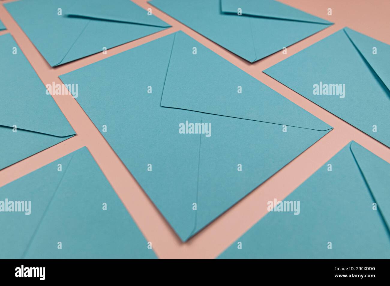 Blue envelope hi-res stock photography and images - Alamy