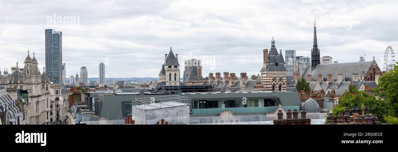 London skyline panorama from holborn hi-res stock photography and ...
