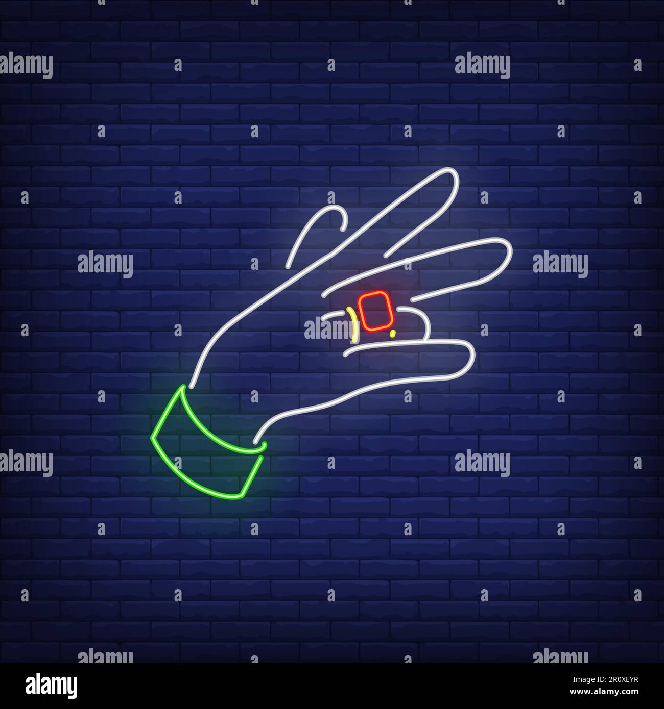 Battle glowing neon sign hi-res stock photography and images - Alamy