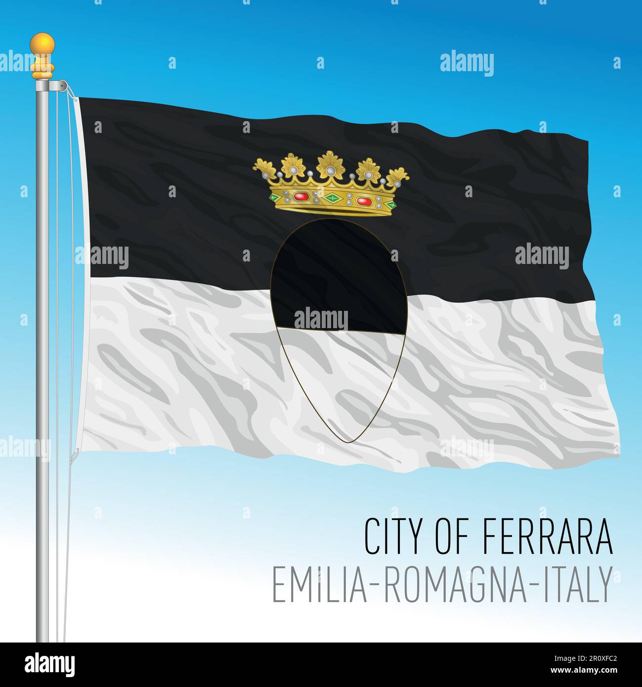 Facade city coat arms Stock Vector Images - Alamy