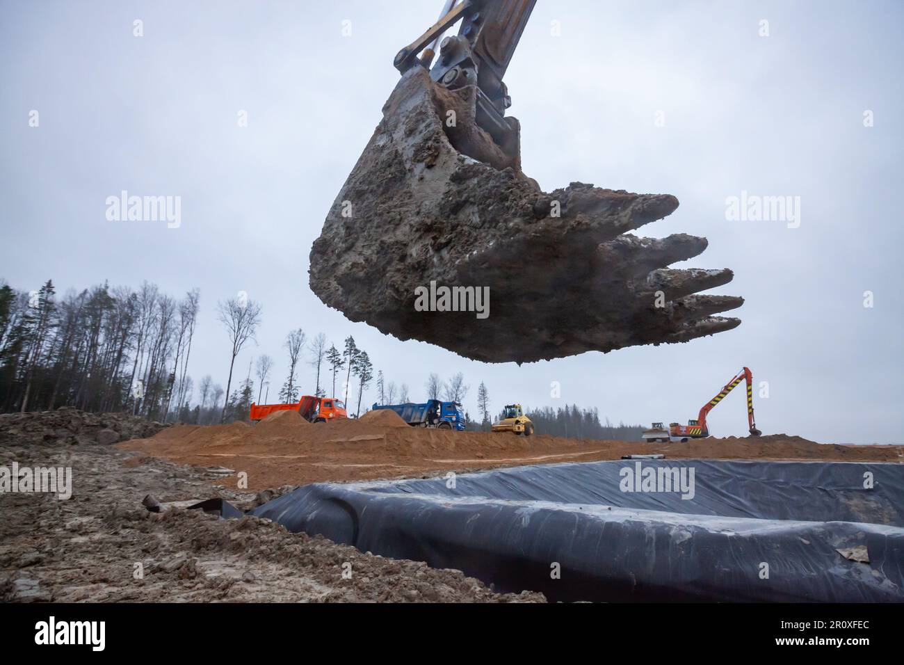 Waste pit hi-res stock photography and images - Alamy