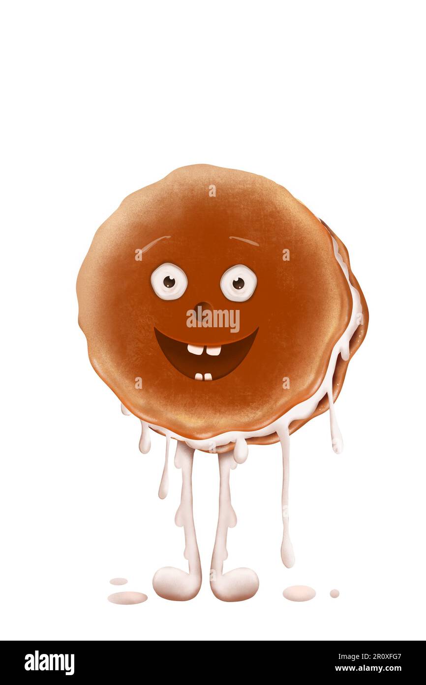 Animated Face With Cookies