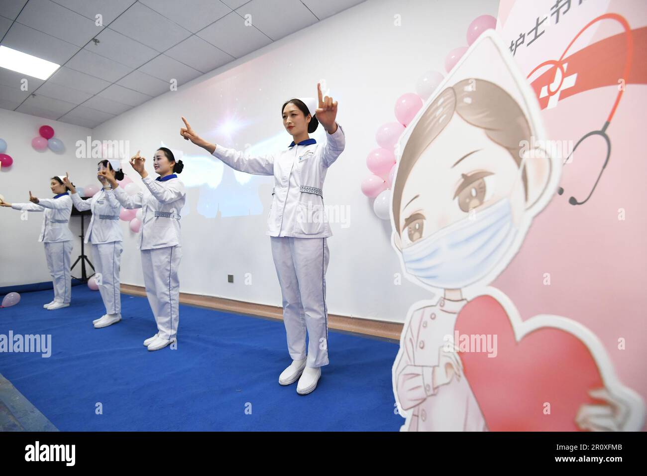 Guiyang, China. 10th May, 2023. GUIYANG, CHINA - MAY 10, 2023 - Nurses ...