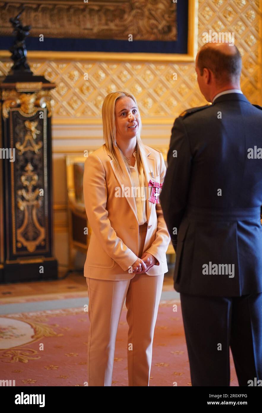 Investitures windsor castle beth mead hi-res stock photography and images - Alamy