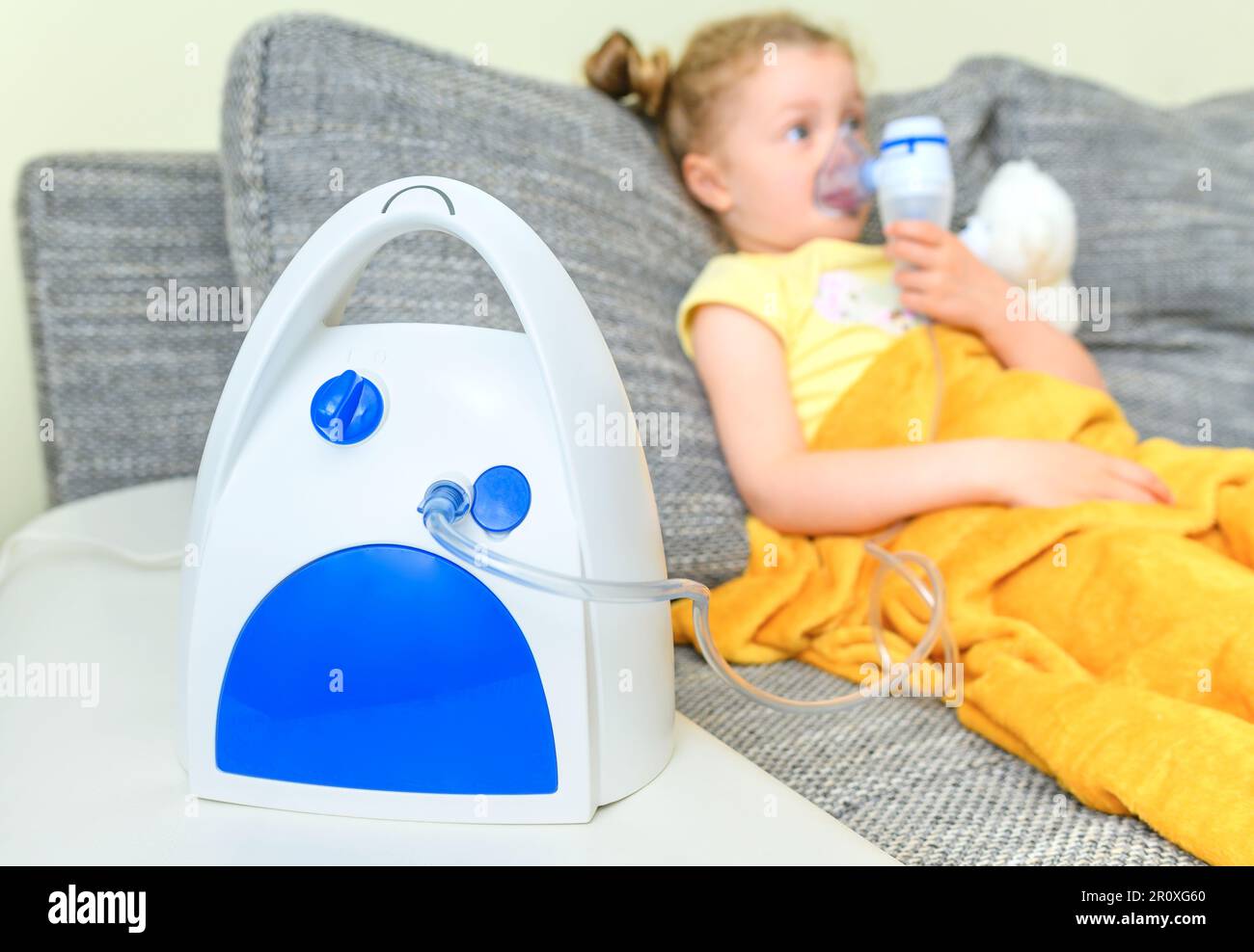 Apparatus for inhalation in the interior Stock Photo - Alamy