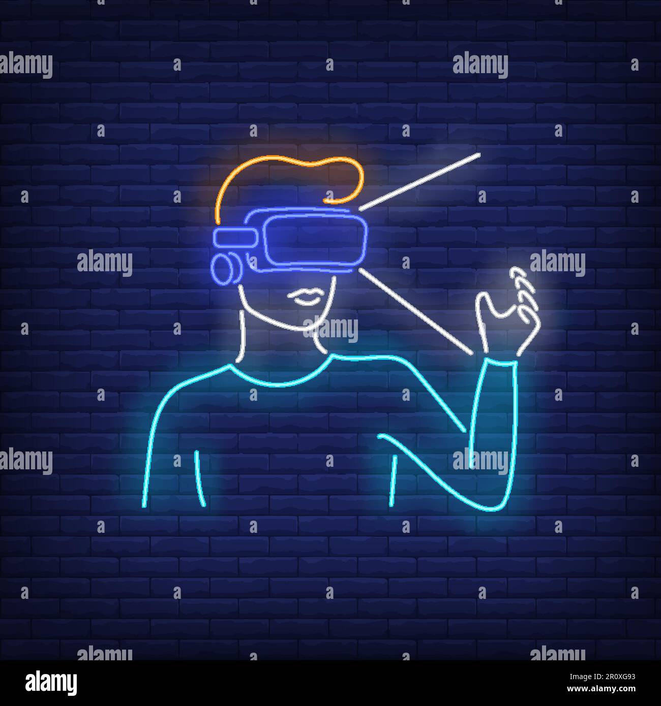 Man wearing advertisement Stock Vector Images - Alamy