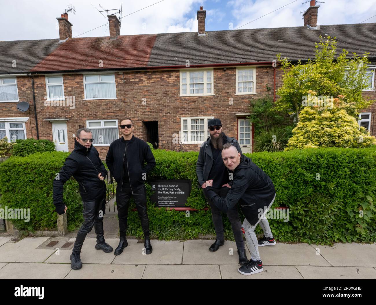 Liverpool, UK. 10th May, 2023. Class Grenayde (l-r), Pi Stoffers Gared ...