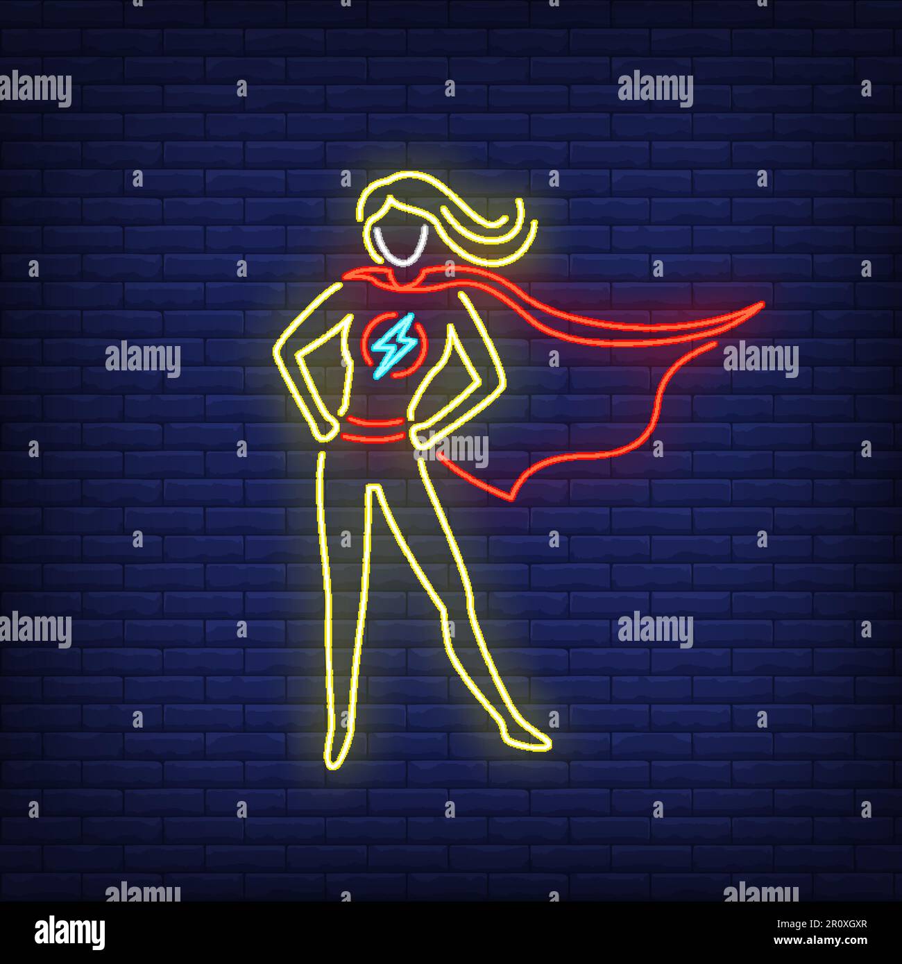 Superhero woman hi-res stock photography and images - Alamy