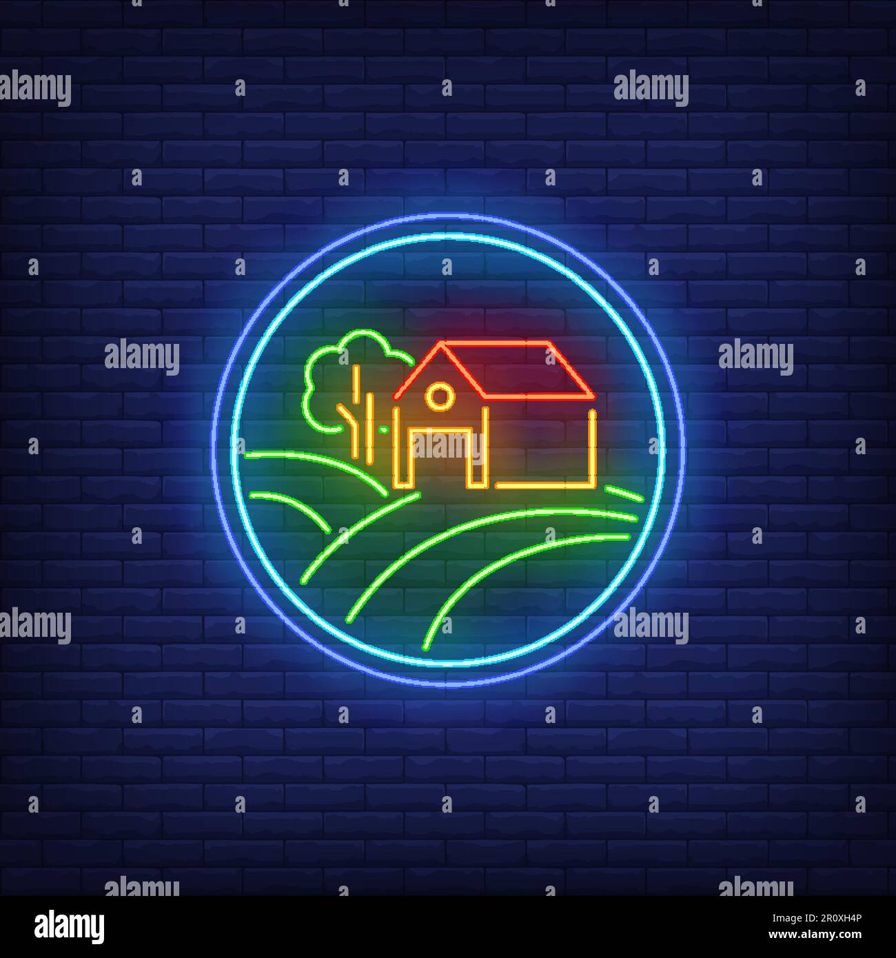 Country circle hi-res stock photography and images - Alamy