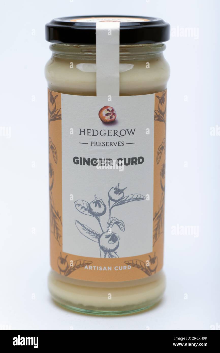 Jar of Hedgerow Ginger Curd Stock Photo - Alamy