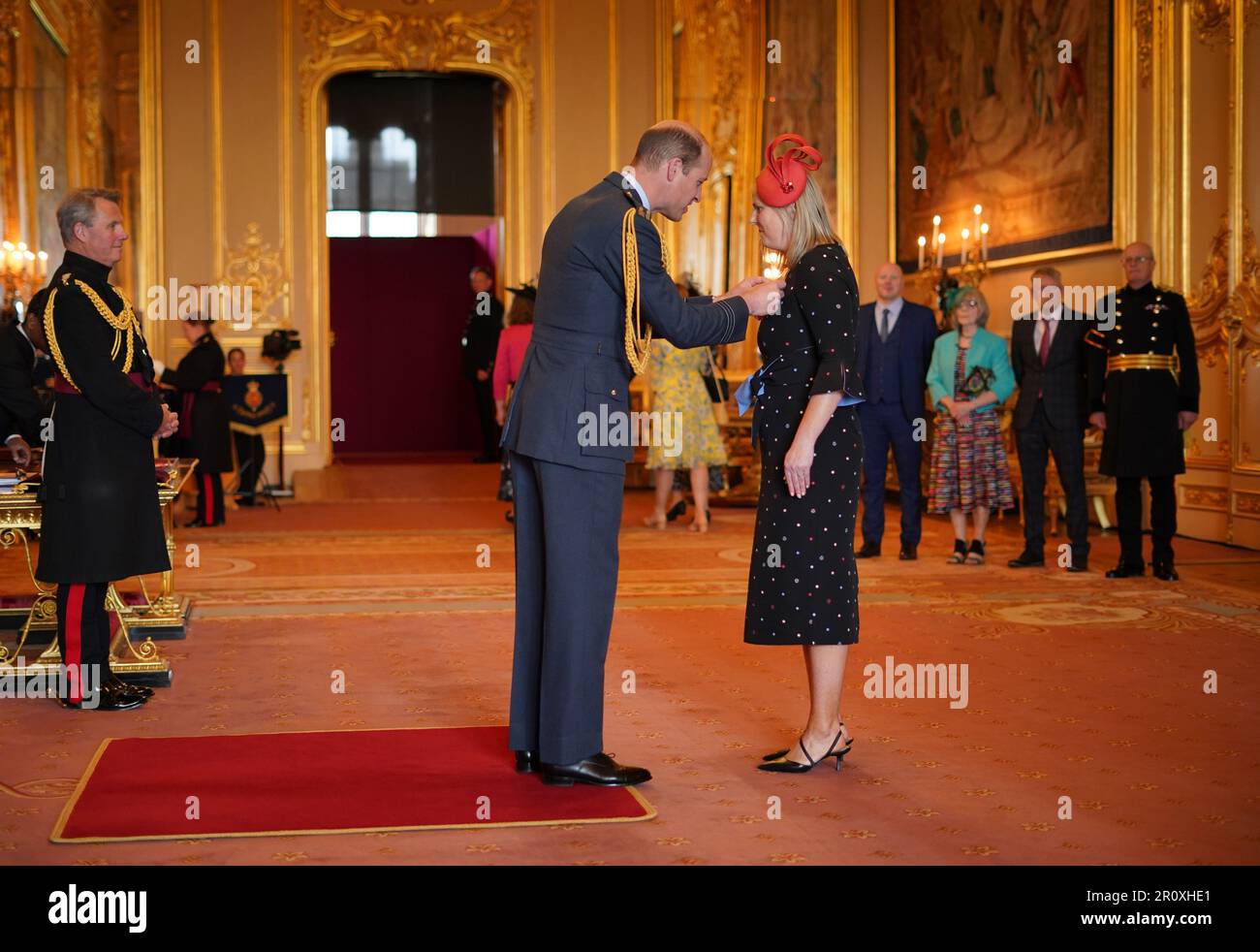 Gail Redmond, is made a Member of the Order of the British Empire by ...
