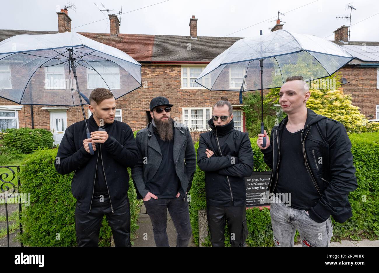 Liverpool, UK. 10th May, 2023. Pi Stoffers (l-r), Niklas Kahl, Class ...