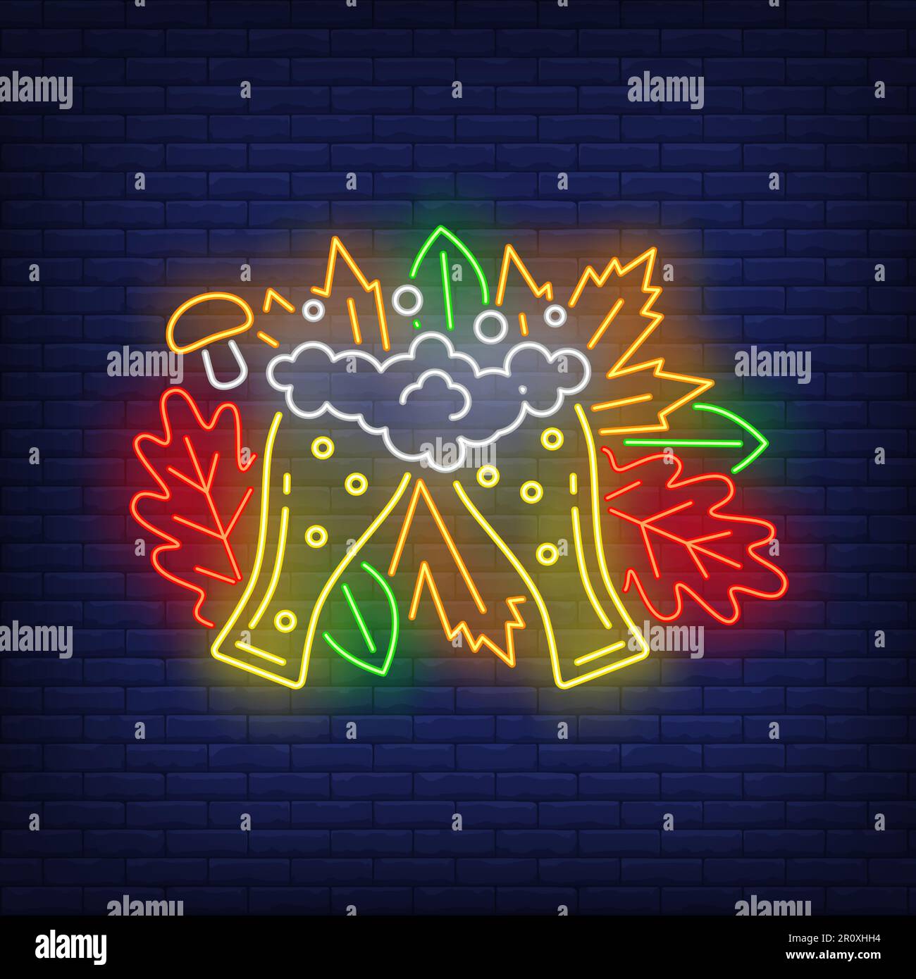 Craft beer neon sign Stock Vector Images - Alamy