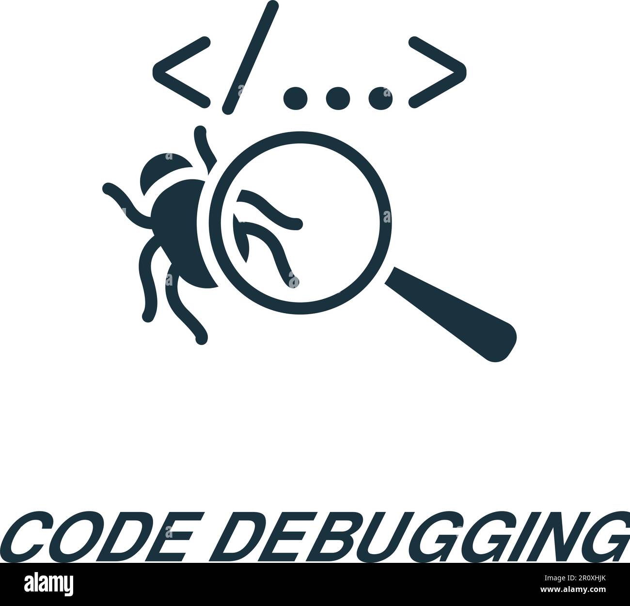 Desktop logo computer workstation icon hi-res stock photography and ...