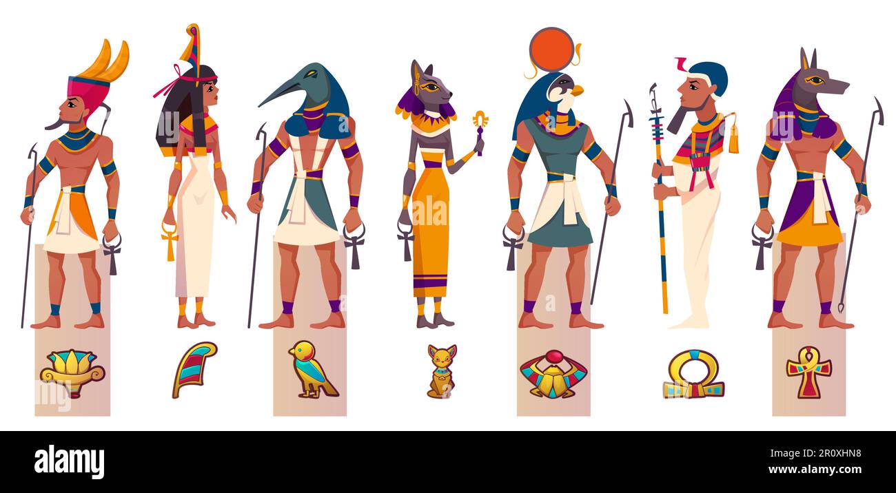 Ancient Egyptian Gods And Goddesses Chart