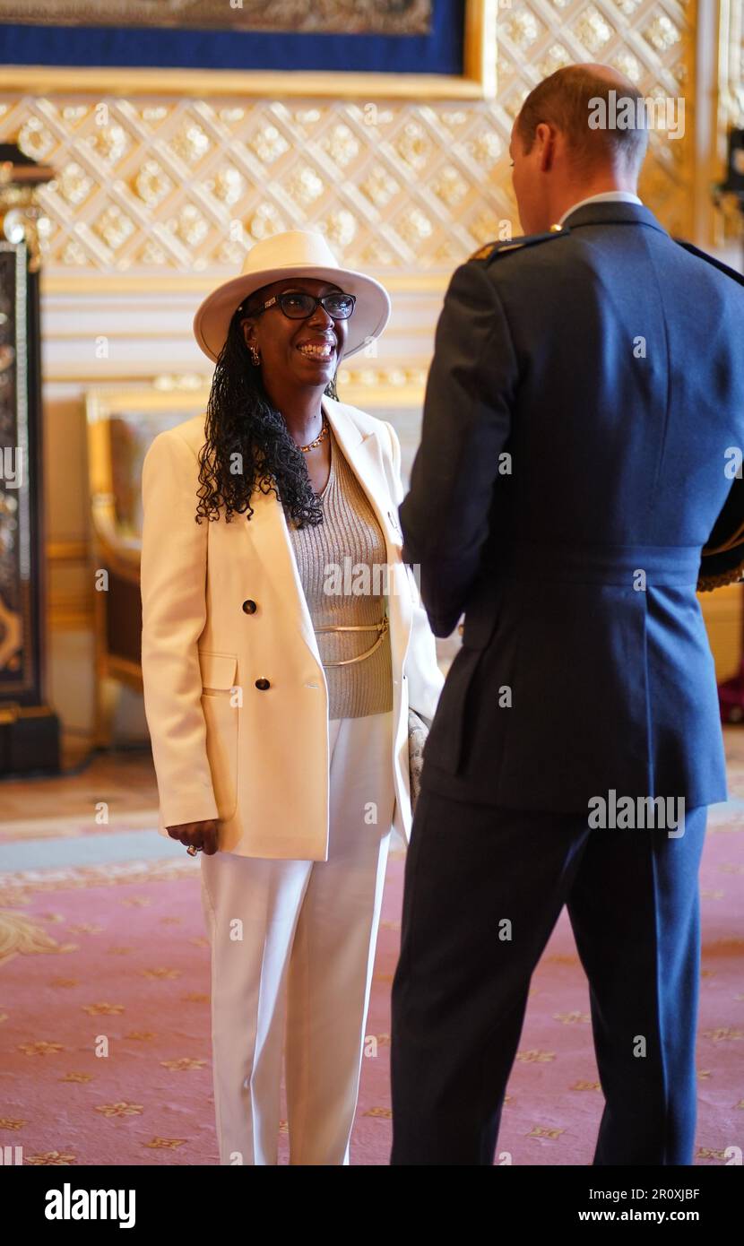 Janet Kay, from London, is made a Member of the Order of the British ...