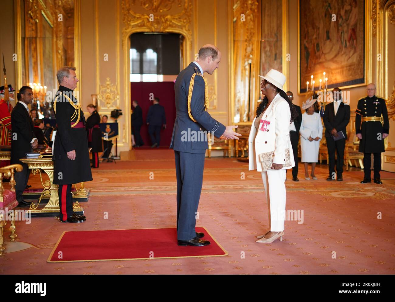 Janet Kay, from London, is made a Member of the Order of the British ...
