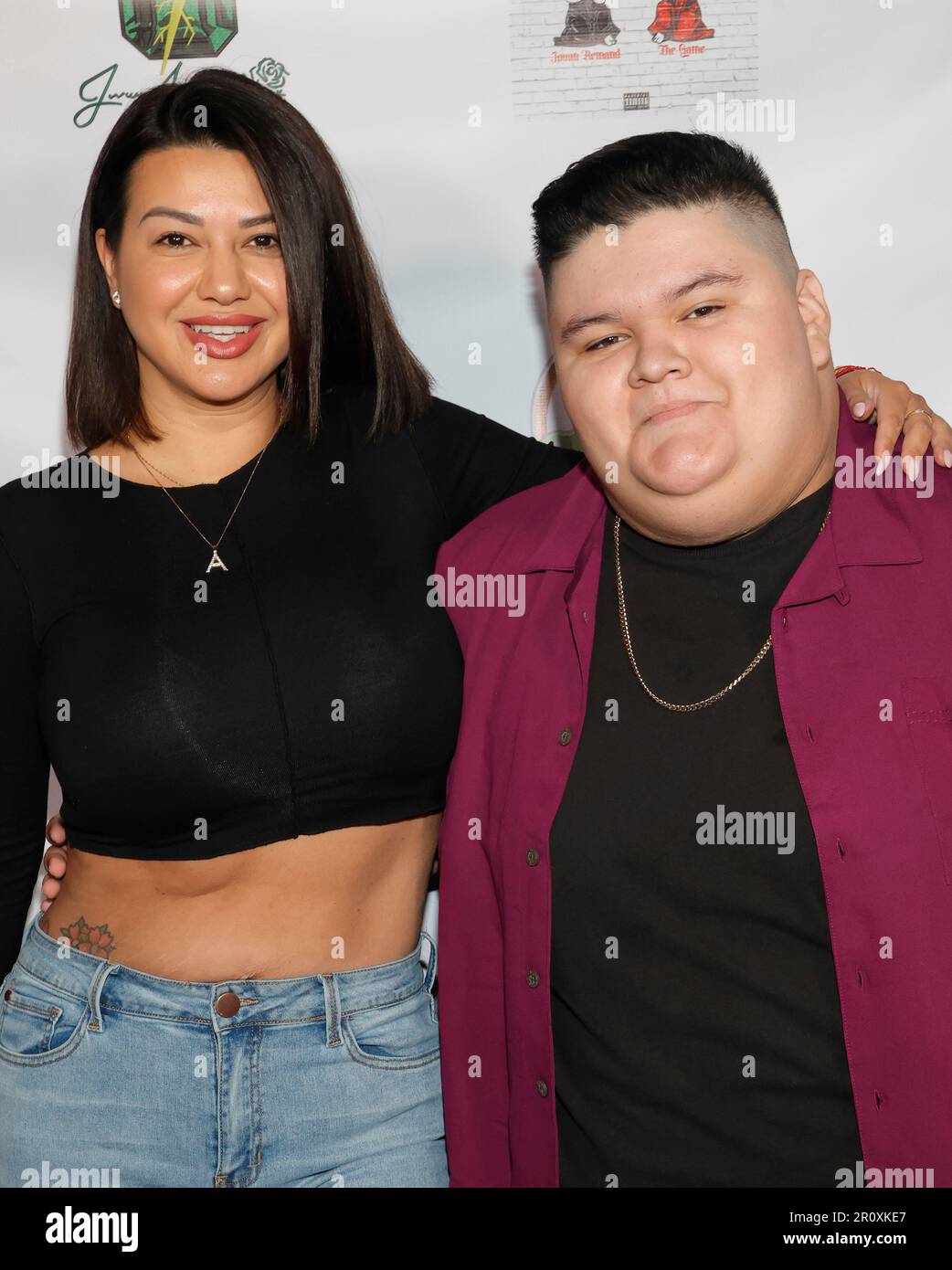 Los Angeles, Ca. 9th May, 2023. Arie Rose, Jovan Armand at the Jovan ...