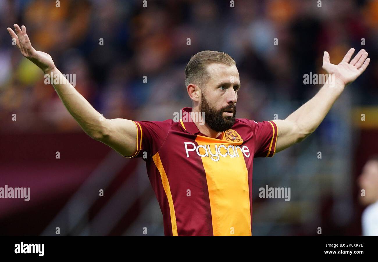 File photo dated 21-07-2022 of Motherwell's Kevin van Veen, who is the ...