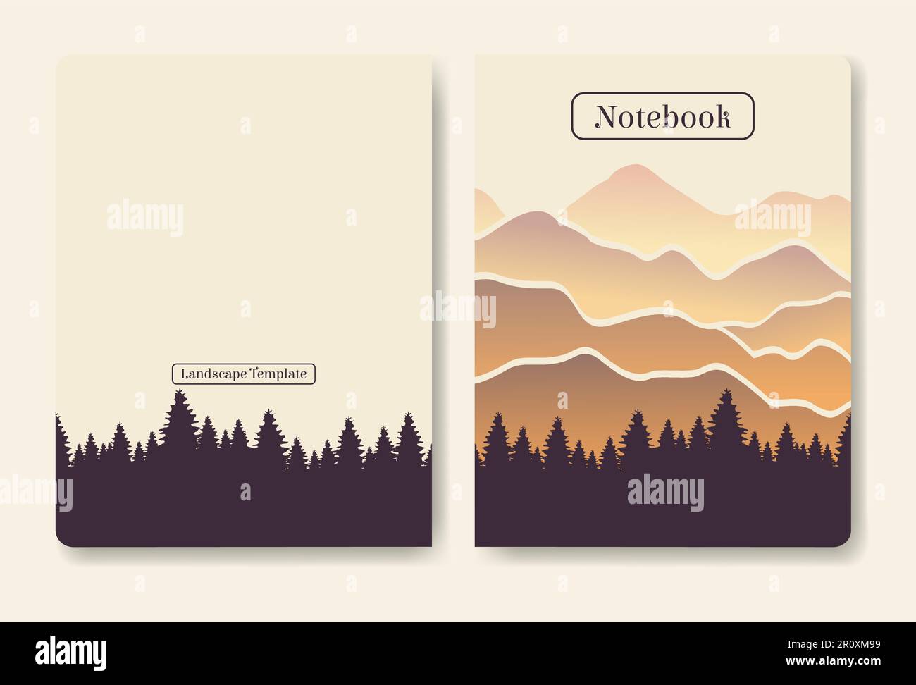 Mountain book cover Stock Vector Images - Alamy