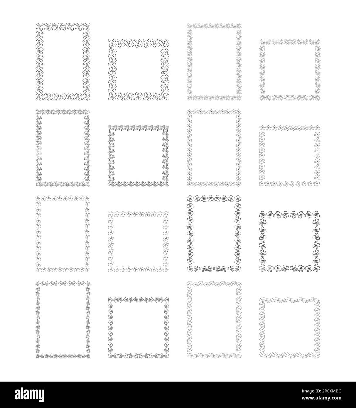 Elegant borders hi-res stock photography and images - Alamy