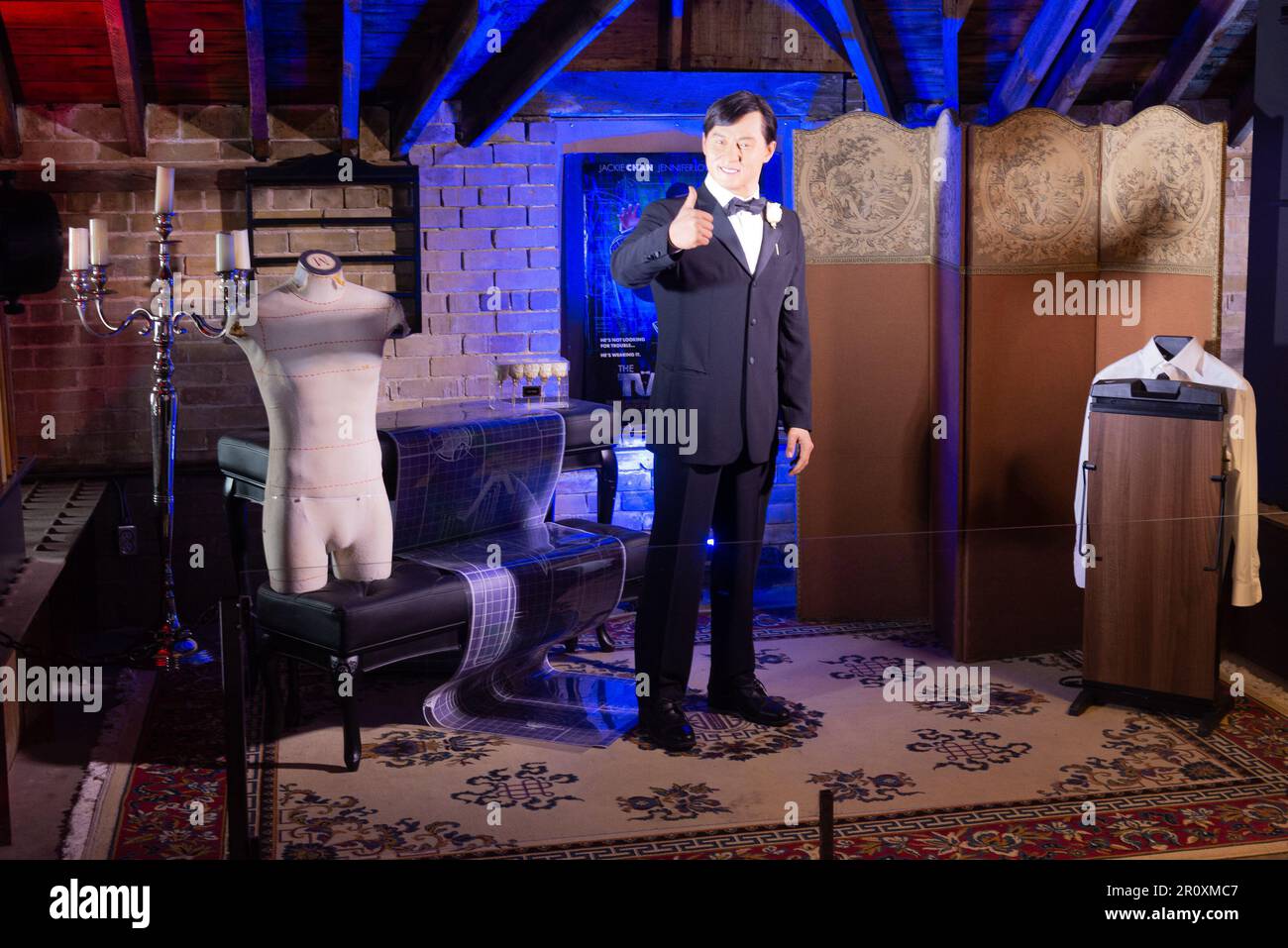 Toronto, ON, Canada - December 19, 2022: Wax statue of Jackie Chan as ...