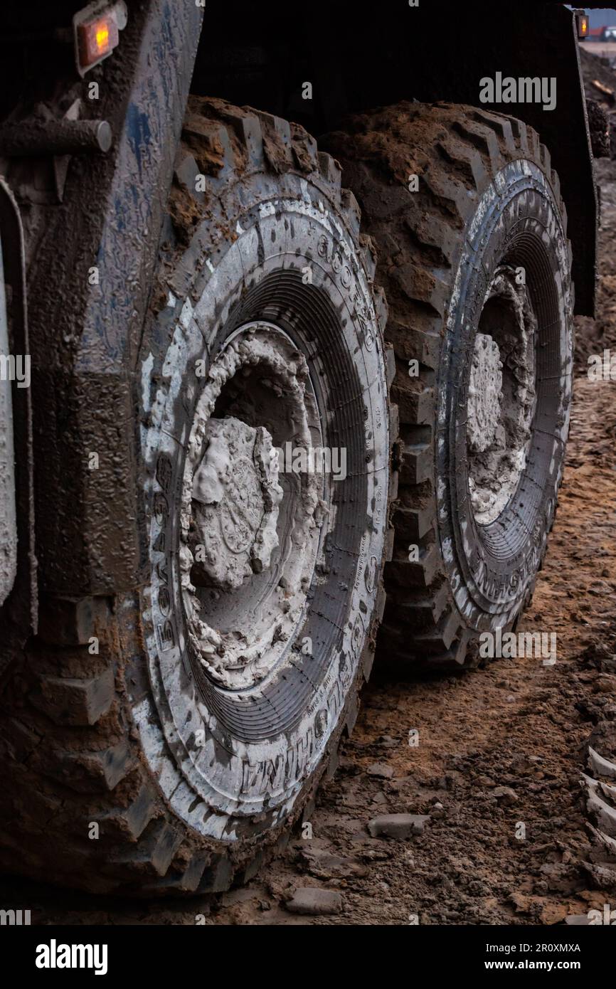 Truck wheels hi-res stock photography and images - Alamy