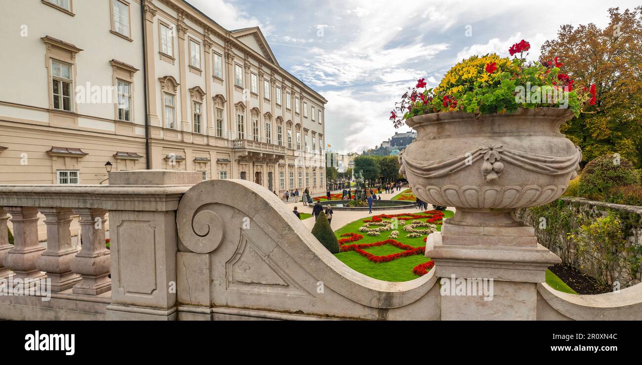 Mirabell Palace, 17-18th Century Baroque Style, UNESCO World Heritage ...