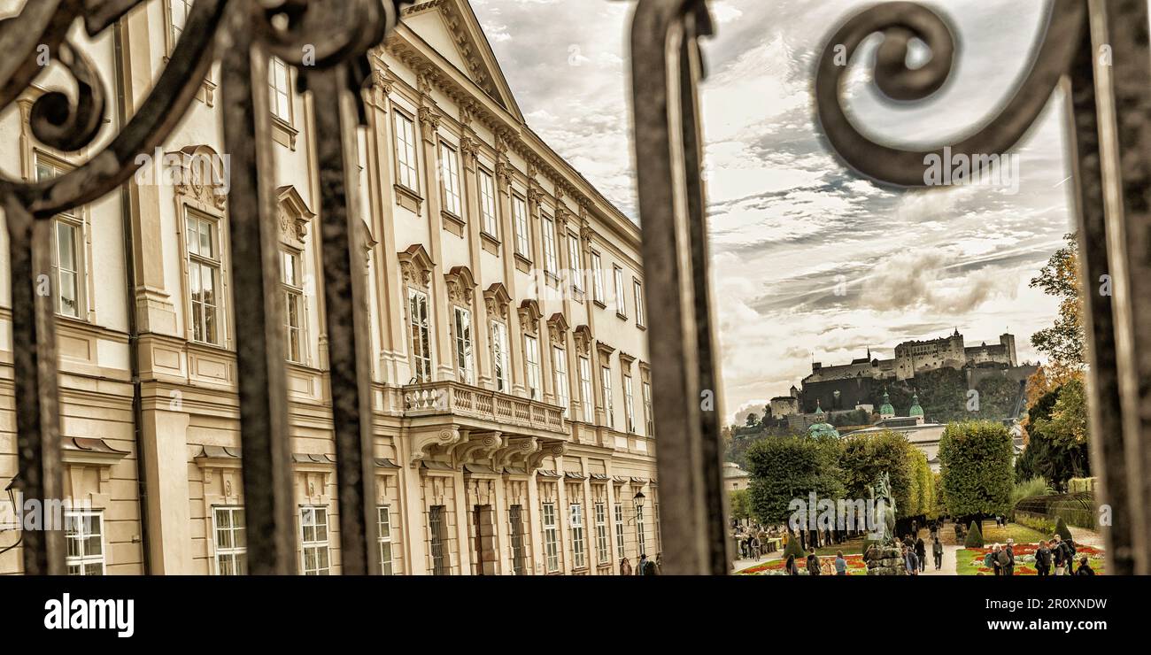 Mirabell Palace, 17-18th Century Baroque Style, UNESCO World Heritage ...