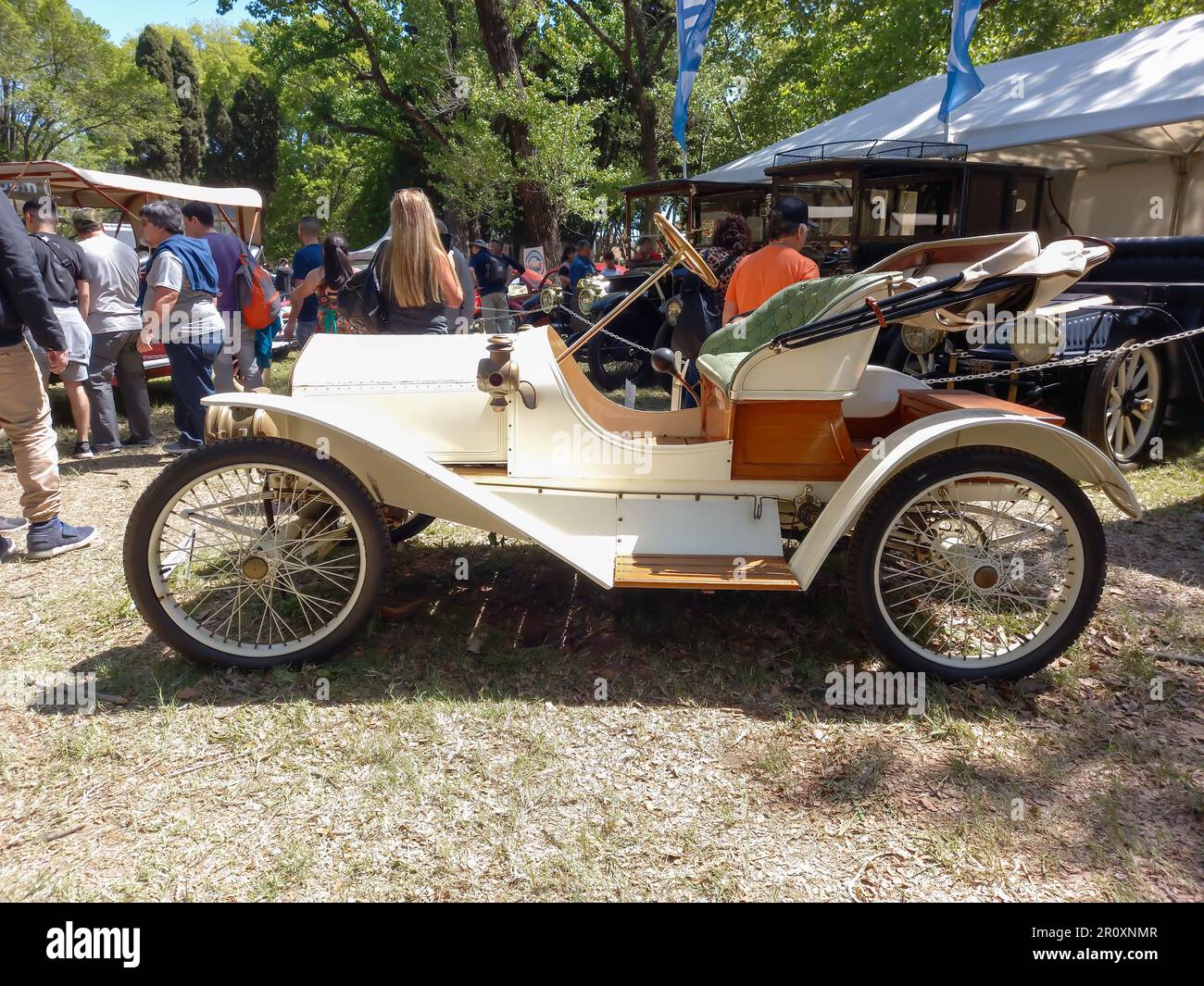 San Isidro, Argentina - Oct 7, 2022: Ancient 1908 Metz Plan American ...
