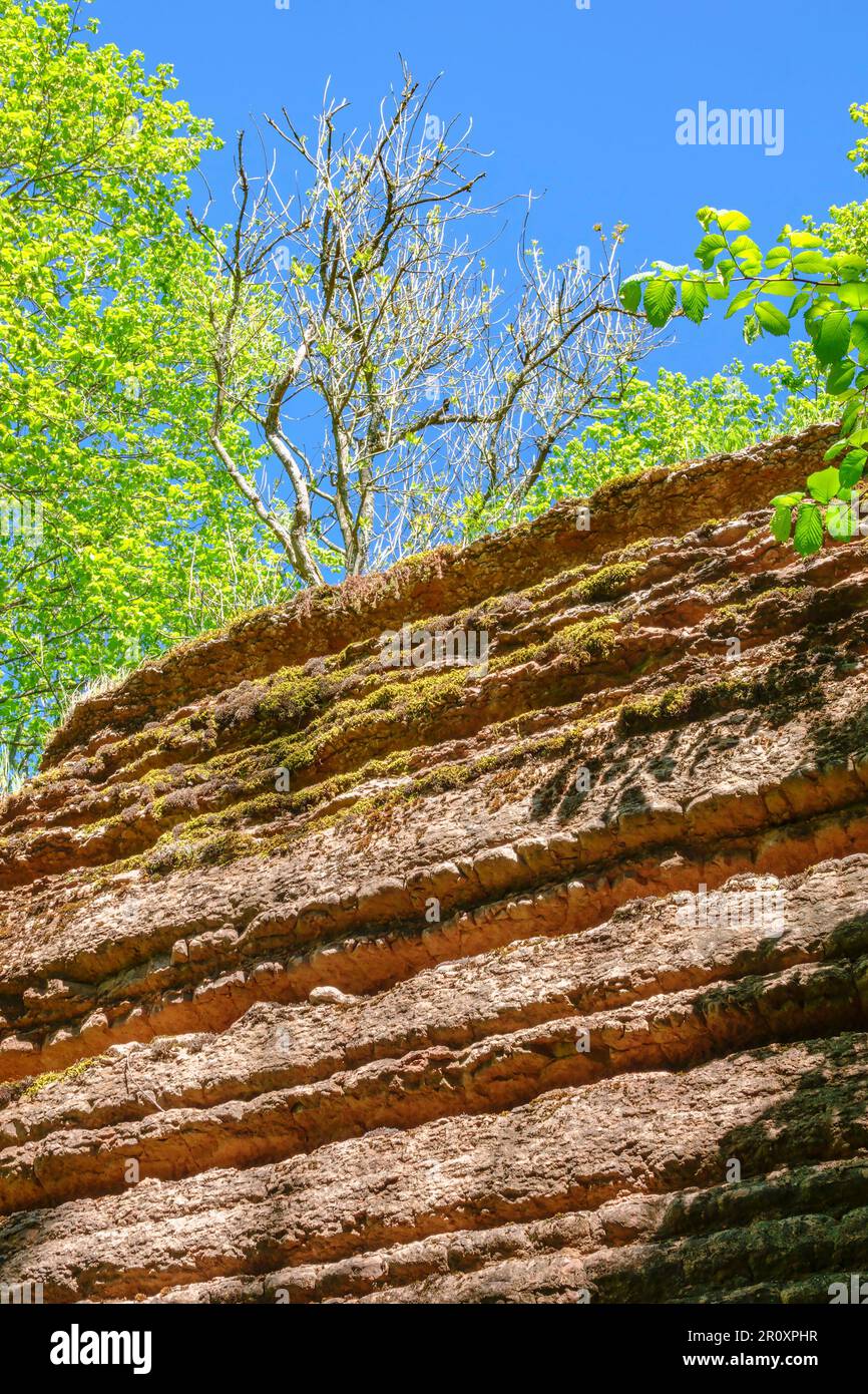 A rock the rock rocky wall hi-res stock photography and images - Alamy