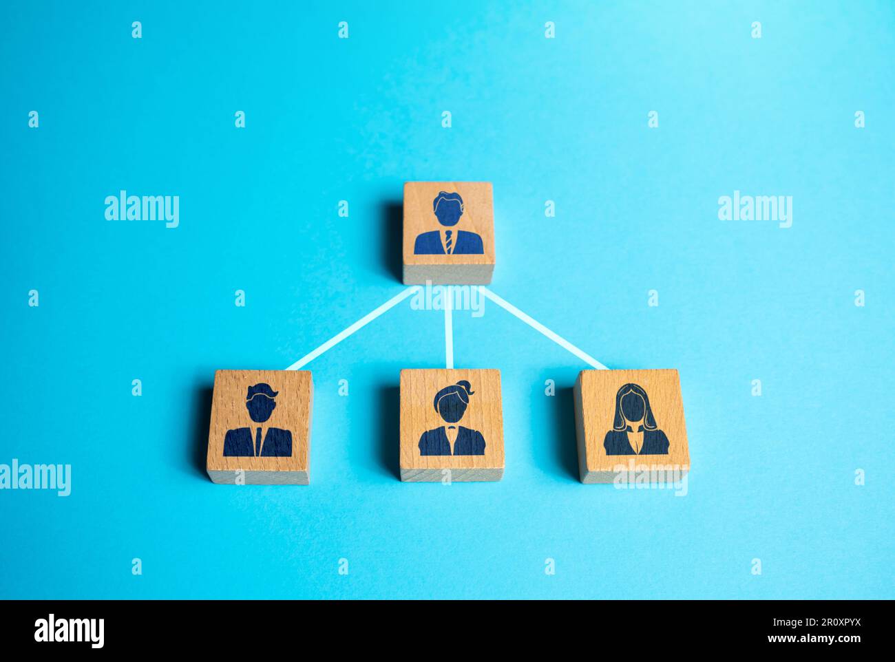 Simple hierarchical system. Delegation of work to subordinates ... Simple hierarchical system. Delegation of work to subordinates ...