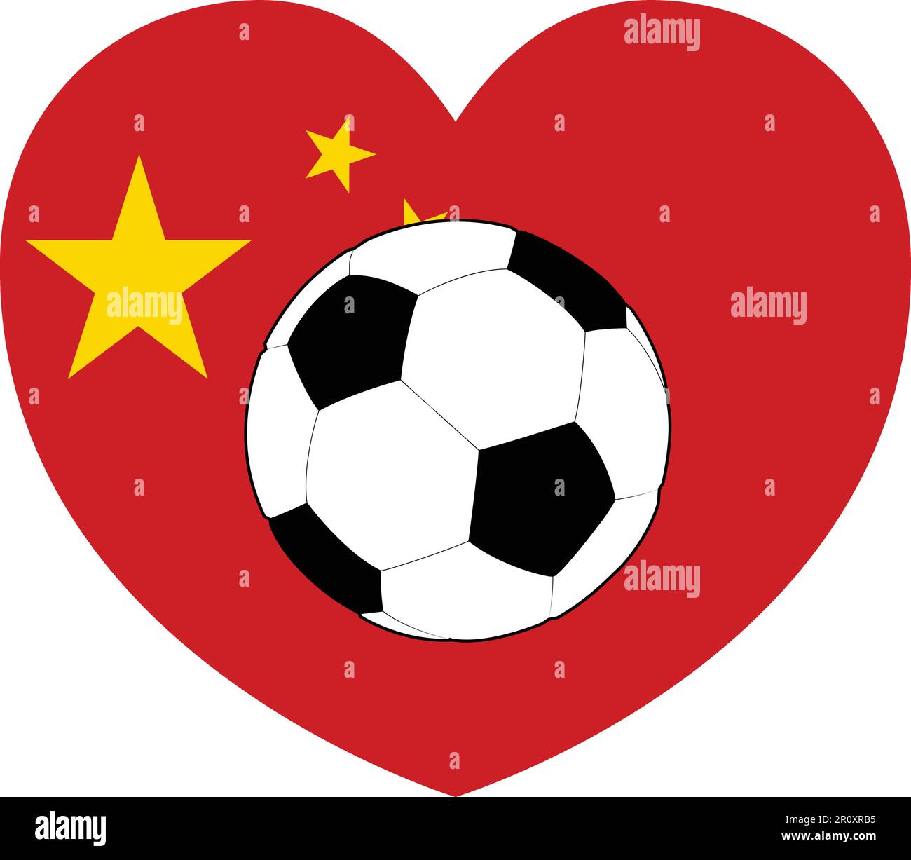 Chinese soccer Stock Vector Images - Alamy