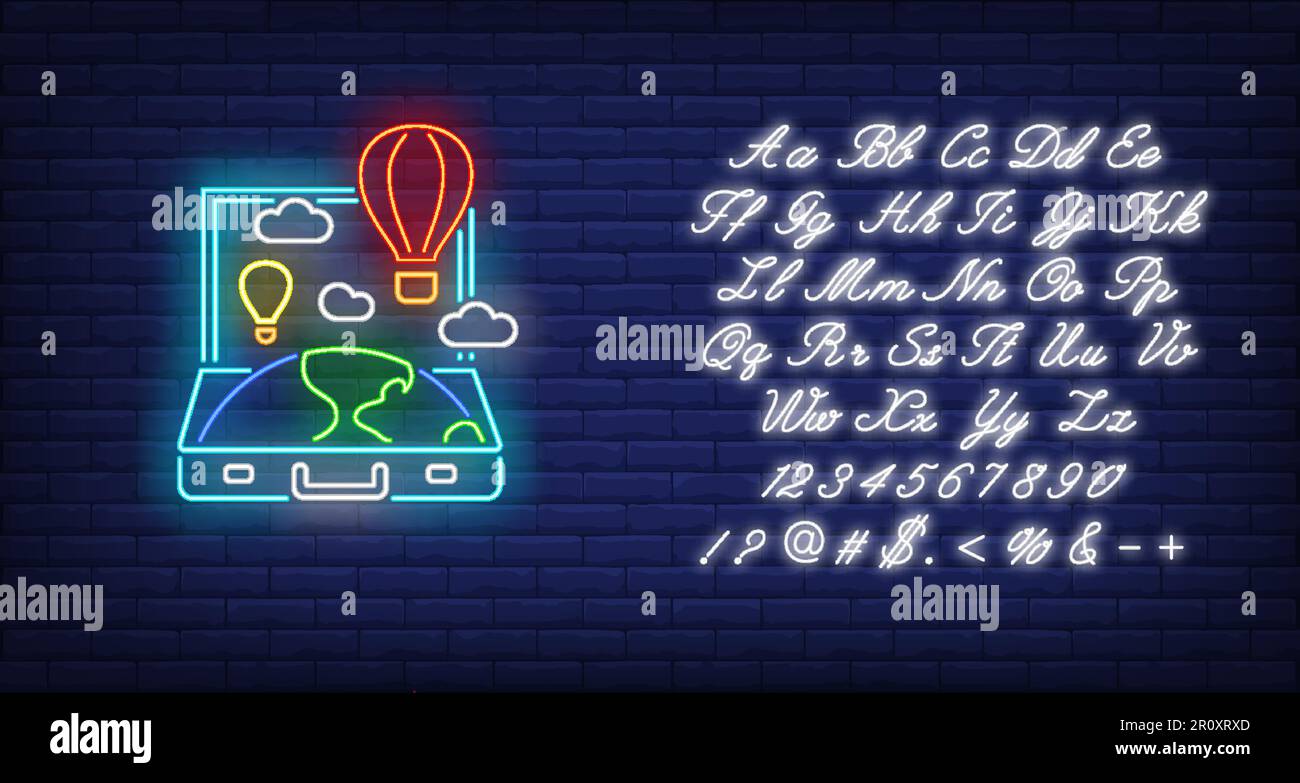 Logo concept balloons in Stock Vector Images - Alamy