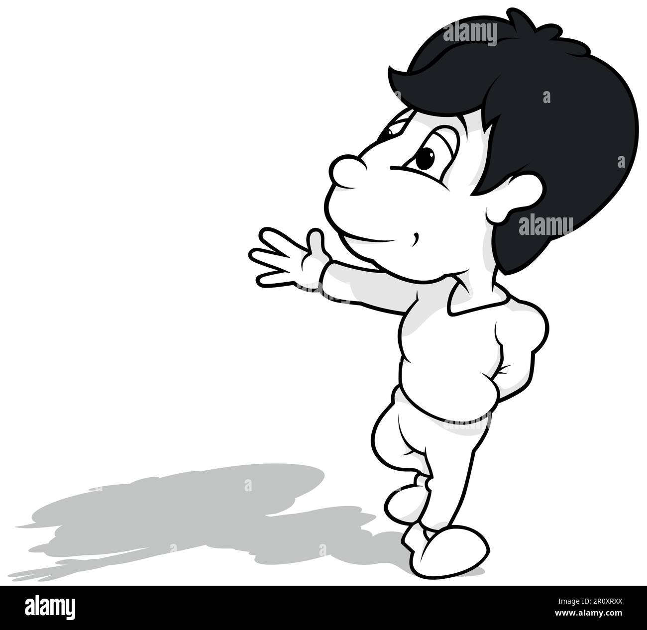 Boy dark Cut Out Stock Images & Pictures - Alamy