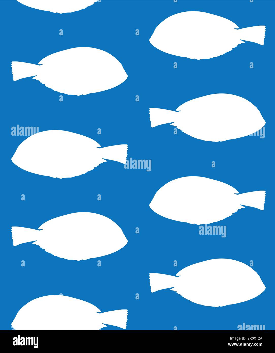 Vector seamless pattern of tropical fish Stock Vector Image & Art - Alamy